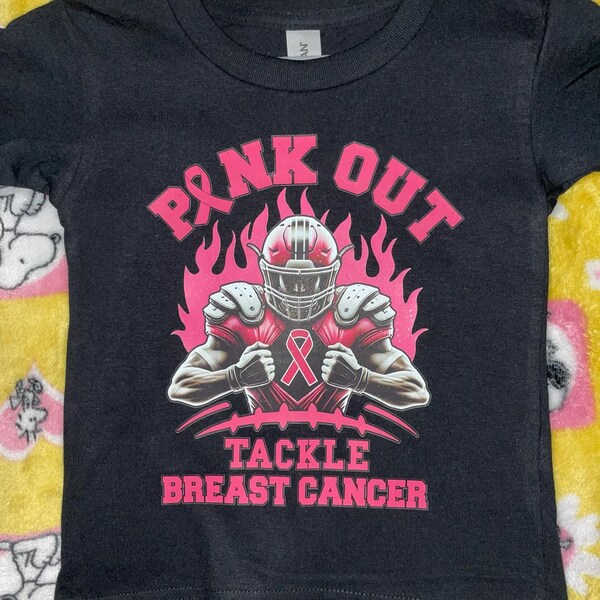 Breast Cancer Football Pink Out Png, Tackle Breast Cancer Png, Football ...