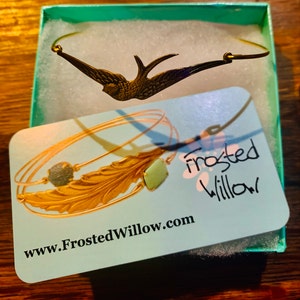 Free as a Bird Stacking Bangle Bracelet Set Gold Tone Bracelet | Etsy