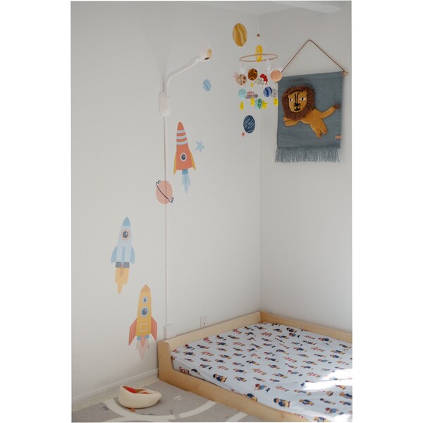 Mia - Adhesive Wall Decal | Circle Shape Sticker - Etsy