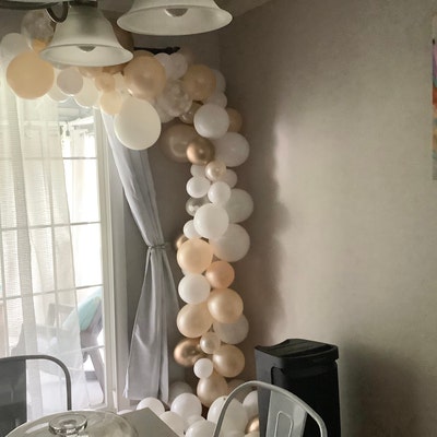 Champagne Celebration Balloon Garland DIY Kit 5' to 25', Includes ...