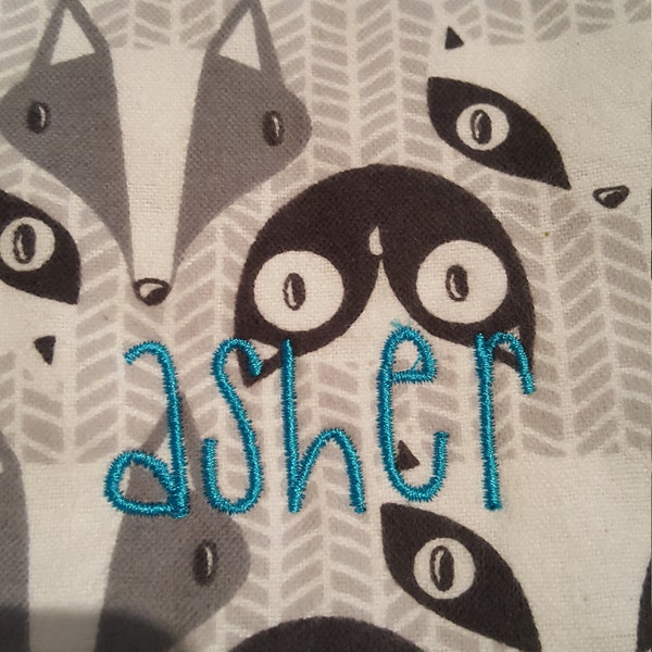 Baby Lexi Embroidery Font - Embroidery Font - Block Embroidery Font ...