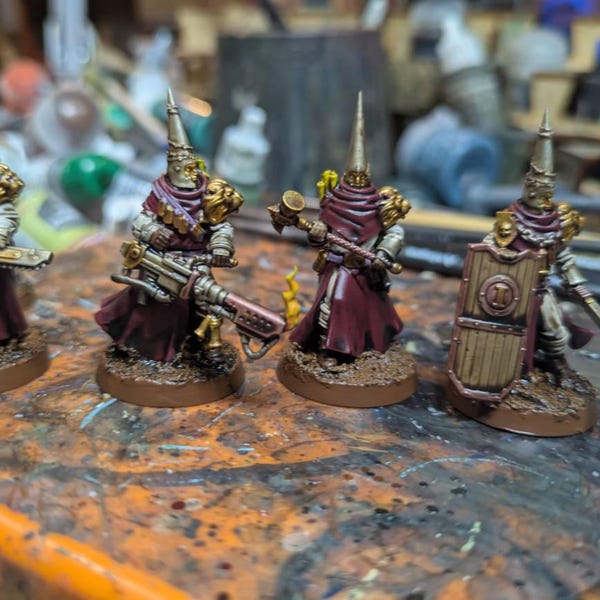 Warrior Priests | Fantasy | Dnd Miniatures | Mordheim | Punga ...