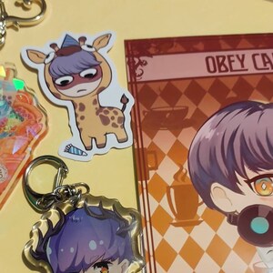 Obey Cafe Crepe Keychains - Etsy