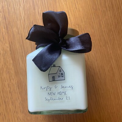 New Home Candle First Home Gift New Home Gift for Couples Black and ...