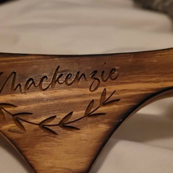 Custom Engraved Wood Kitchen Utensil Set, 7-PCS Teak Wood Cooking ...