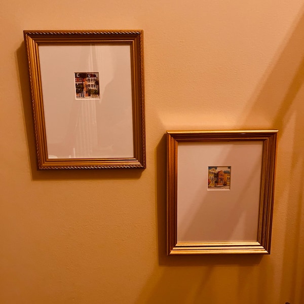 Off Center Custom Matboard Where You Specify Both the Exterior and ...