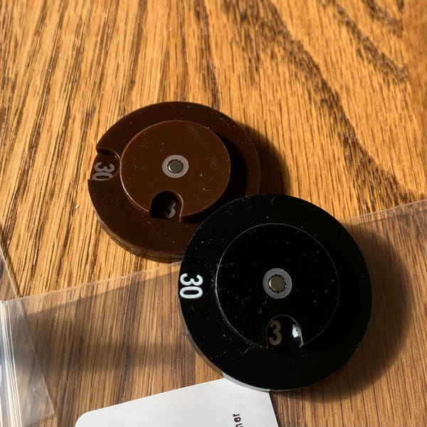 Corpse Tokens, Ivory (10) - Etsy