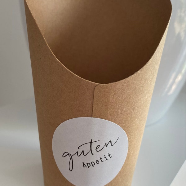 24 Sticker "guten Appetit" - White Wedding - Etsy