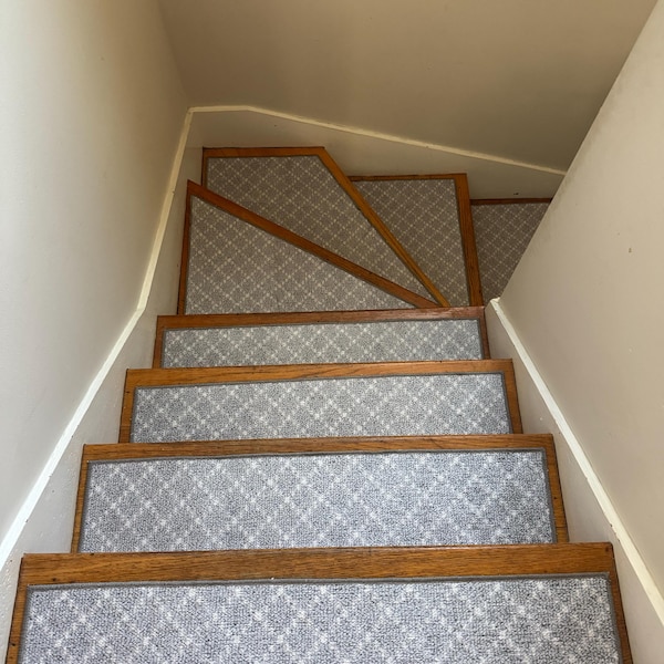 Stair Rug, Custom Shaped Stair Rug, Rectangle Triangle Trapezoid & More ...