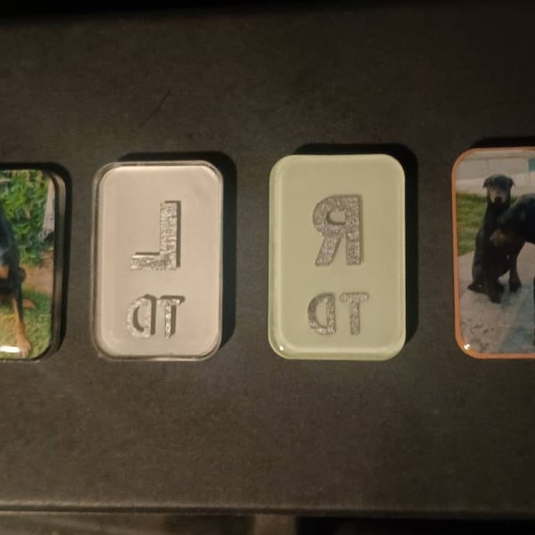 Checkered Two Tone Mint and Mauve Xray Markers- 16 Different Colors ...