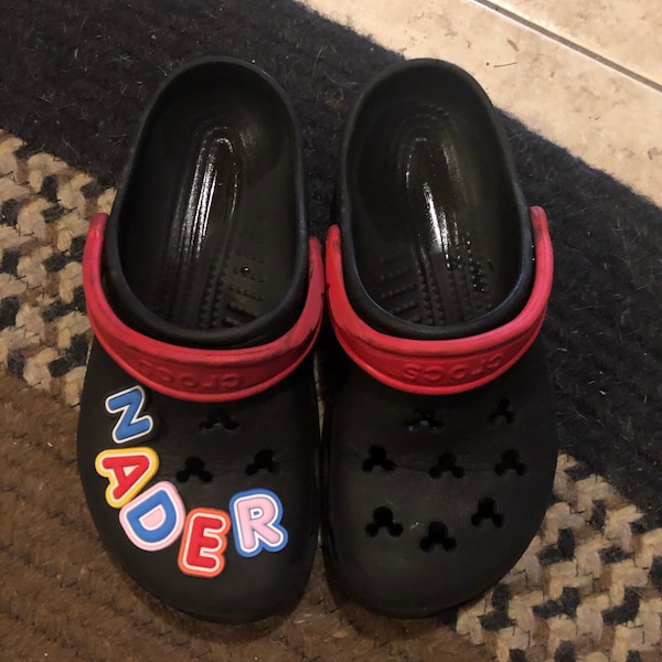 Colorful Letters / Numbers PVC Shoe Charms for Your Crocs / Silicone ...