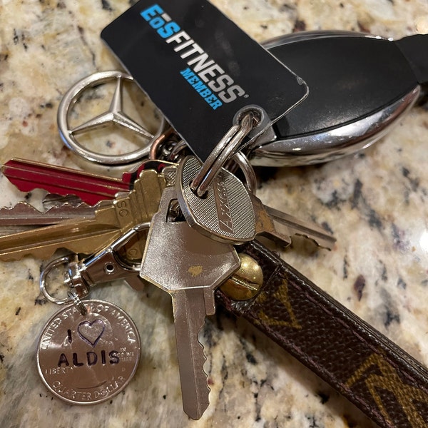 Aldi Quarter Key Chain, Cart Coin, Aldi's Quarter, Shopping Coin ...