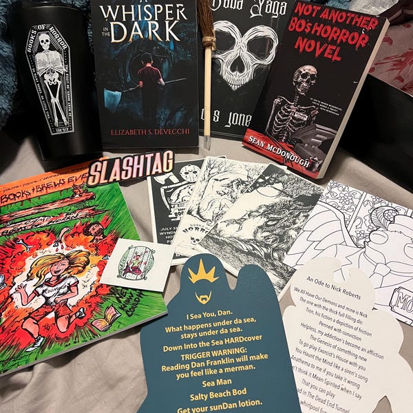 Books of Horror Spine Pen - Etsy