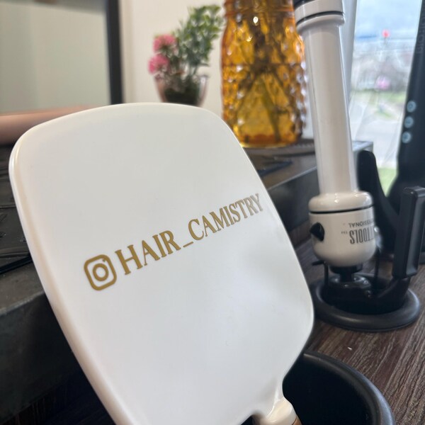 Brow Artist Custom Mirror, Beauty Studio, Personalized Aesthetic ...