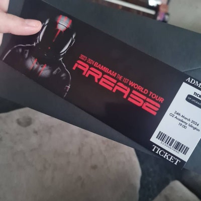 Personalised Musical Theatre Ticket, Show, Theatre, Musical ...