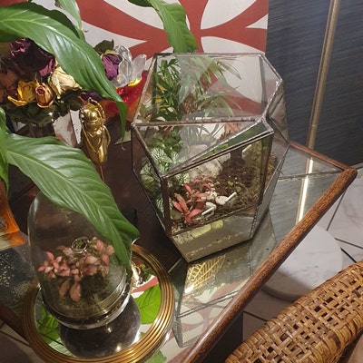 Handmade Waterproof Glass Terrarium Container 'zero' - Etsy