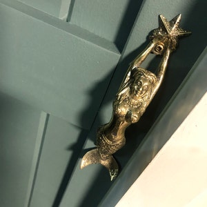 2 Heavy Brass Ring Pull BANGER 17cm Vintage Old Style Hand | Etsy