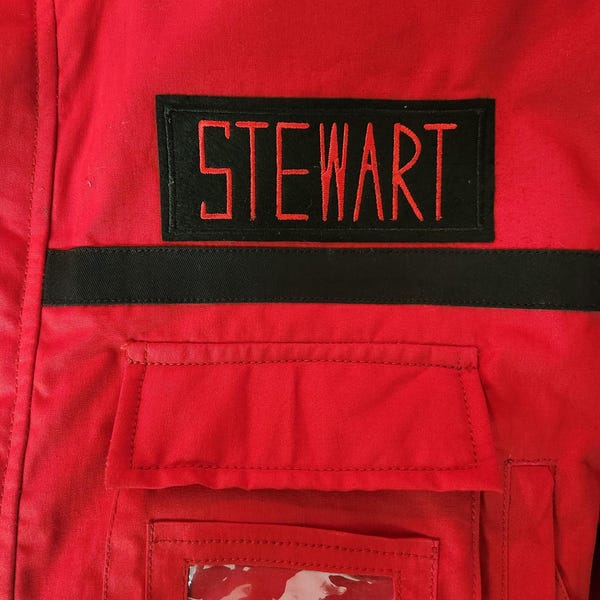 Ghostbusters Name Patch Custom Iron on Patch or Hook & Loop Name Tag ...