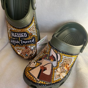 Gold Bamboo Earring 1-pc dope Patch, Door Knocker Earrings Iron-on ...