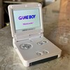 White Game Boy Advance GBA Console With Ips V5 Backlight Backlit LCD ...