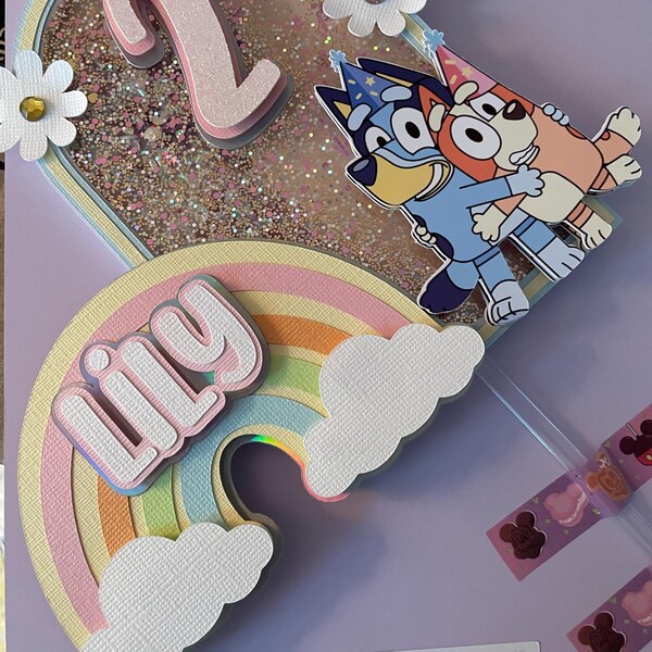 Bluey Party Favor Boxes Gable Boxes Bluey Birthday Bluey and Bingo ...