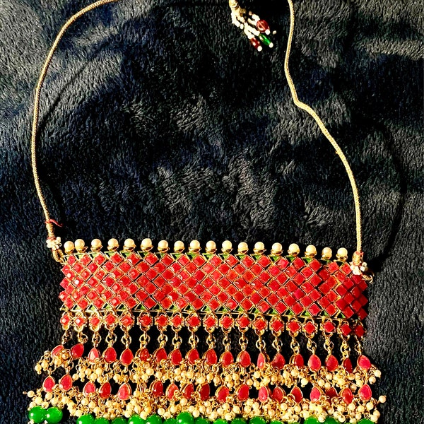 Pure Geecha Silk With Kantha Embroidery on Tussar Blouse - Etsy