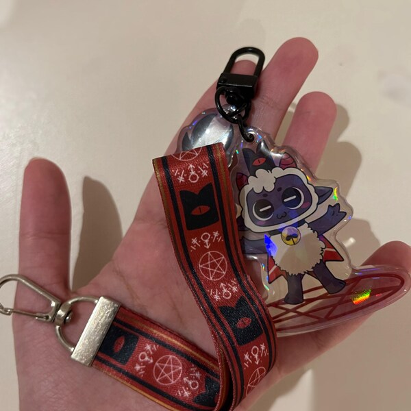 Cult of the Lamb Goat Unholy Alliance Lanyard Charm 2.5inch - Etsy
