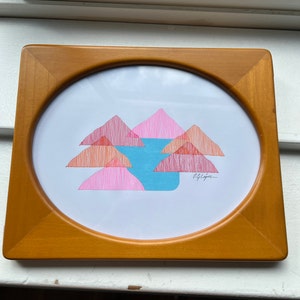 LINEN PHOTO MAT Hand Wrapped Oval Opening 3 Size Choices 16x20 - Etsy