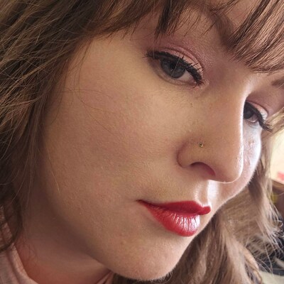 INVISIBLE Nose Rings and Nose Studs Clear Nose Retainer to Hide Your ...