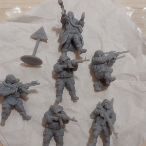 Stalker Squad ZONA ALFA Modern Wargaming Miniatures for Tabletop RPG ...