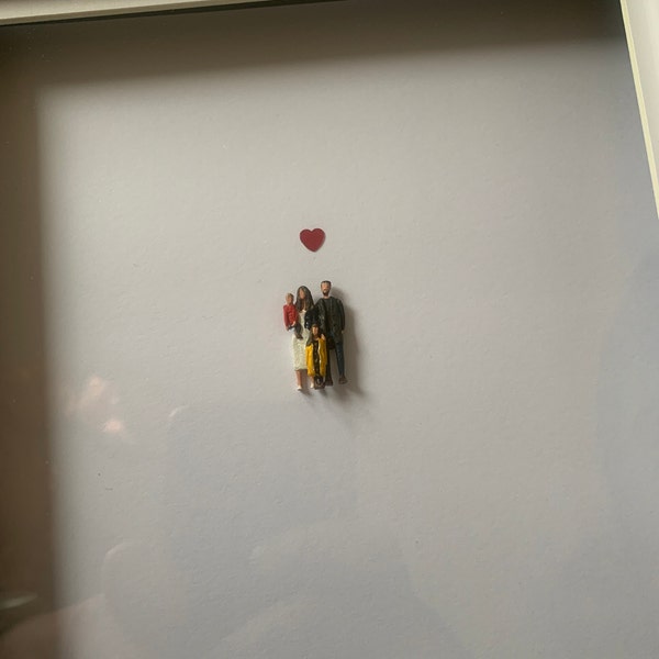 Personalised Miniature Figurine Family Portrait Custom Made - Etsy UK