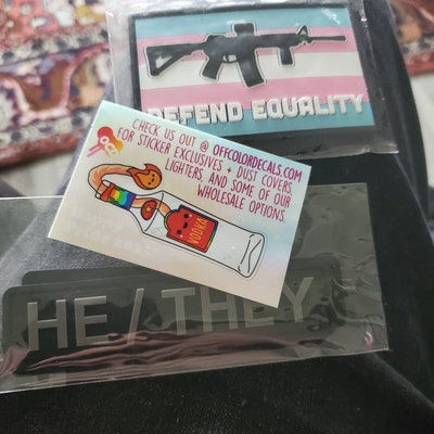 Gun Rights ARE Minority Rights Flag Decal/sticker Color - Etsy