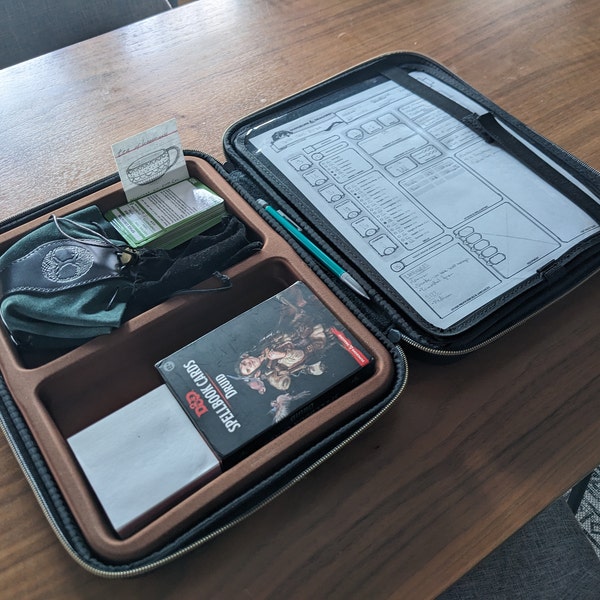 RPG Organizer Binder Case | D&D Storage for Dice and Miniatures | Gift ...