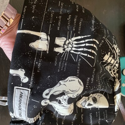 Skeleton / Human Bones / Human Body Womens Scrub Hat, Surgical Cap - Etsy