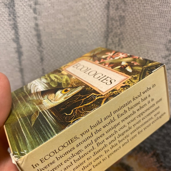 Ecologies Card Game - Gameplay Inspired by Nature - Use Science to ...