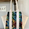 Triangular Wide Bag | PDF Sewing Pattern | Canvas Tote Pattern ...