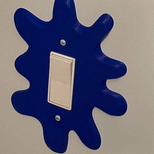 Splat Slime Light Switch Cover 3D Printed - Etsy