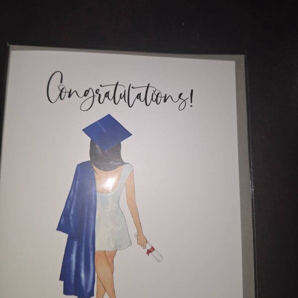 Custom Graduation Card | Congratulations | Male Graduation Gift | High ...