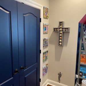 Cross Baseball Display Case - Etsy