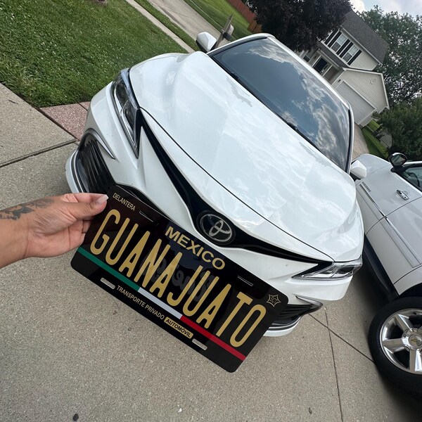 Auto Plates States of Mexico, Aluminum Car Plate for All States of ...