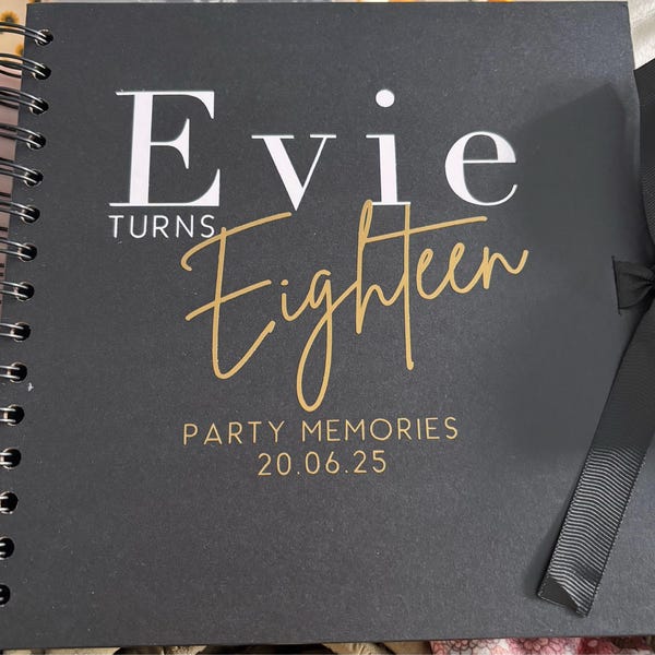Personalised Hen Party Memory Book, Personalised Scrapbook, Photo Book ...