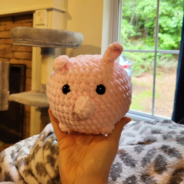 Chonky Pig Crochet Pattern Amigurumi Pig Pattern Farm Pattern Crochet ...