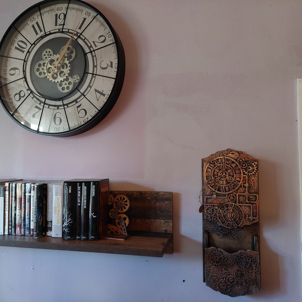 Exclusive Steampunk Tissue Box, Handkerchief Dispenser, Practical ...