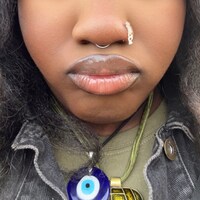 Snowflake Nose Ring Hoop CZ Gems Snowflake Nose Stud Gift - Etsy