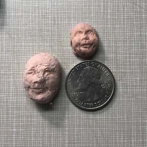 Unusual Gift 5 Sprouting Seed Faces Plantable Paper With Edible Sprouts ...