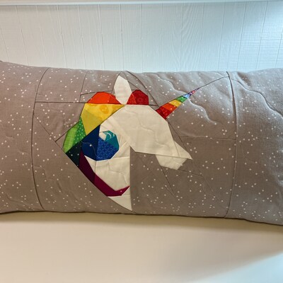 Magical Unicorn Paper Pieced PDF Quilt Block Pattern - Etsy