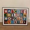 Personalized Poster Featuring ADDIE in Photos of Alphabet Letters From ...