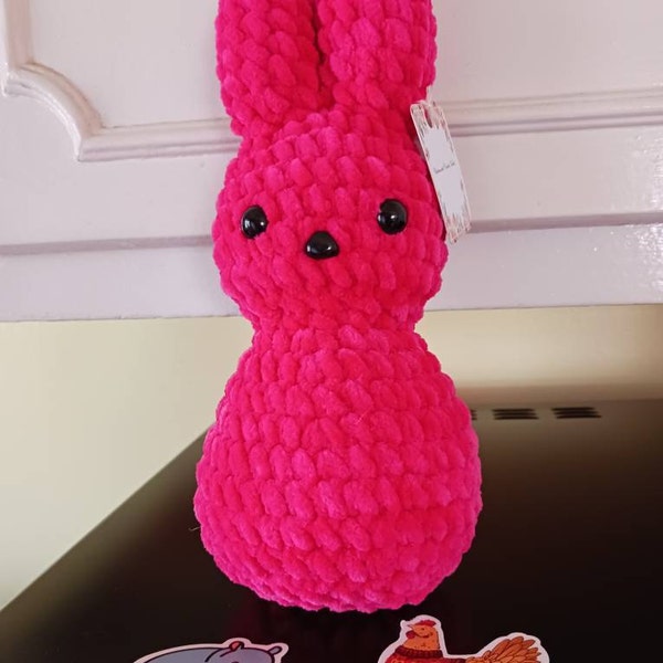 PATTERN Bunny Peep Plushie Easter Easter Basket Stuffer Stuffed Bunny ...