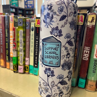 Support SCHOOL Libraries Book Sticker Library Science Books - Etsy