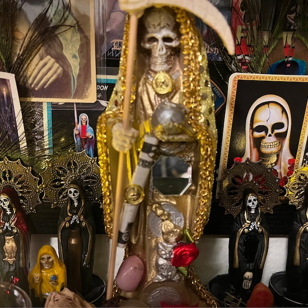Red Santa Muerte - Etsy